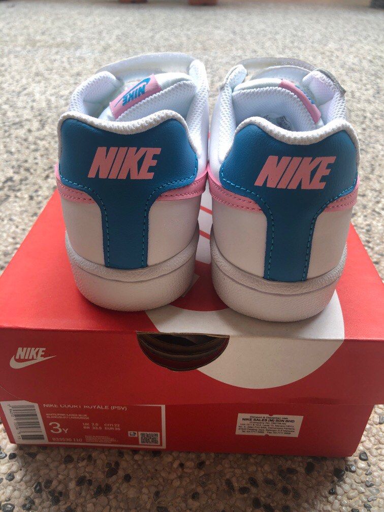 Nike Court Royale Kids, Babies & Kids, Babies & Kids Fashion on Carousell