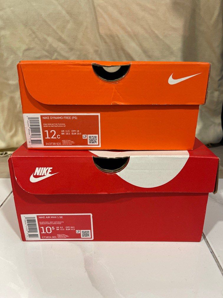Nike shoes box, Furniture & Home Living, Home Improvement ...