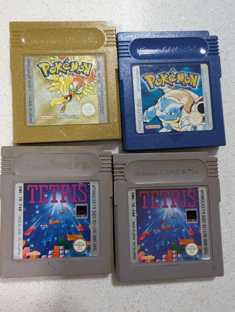 Nintendo Gameboy pokemon gold blue Sapphire Tetris working original ...