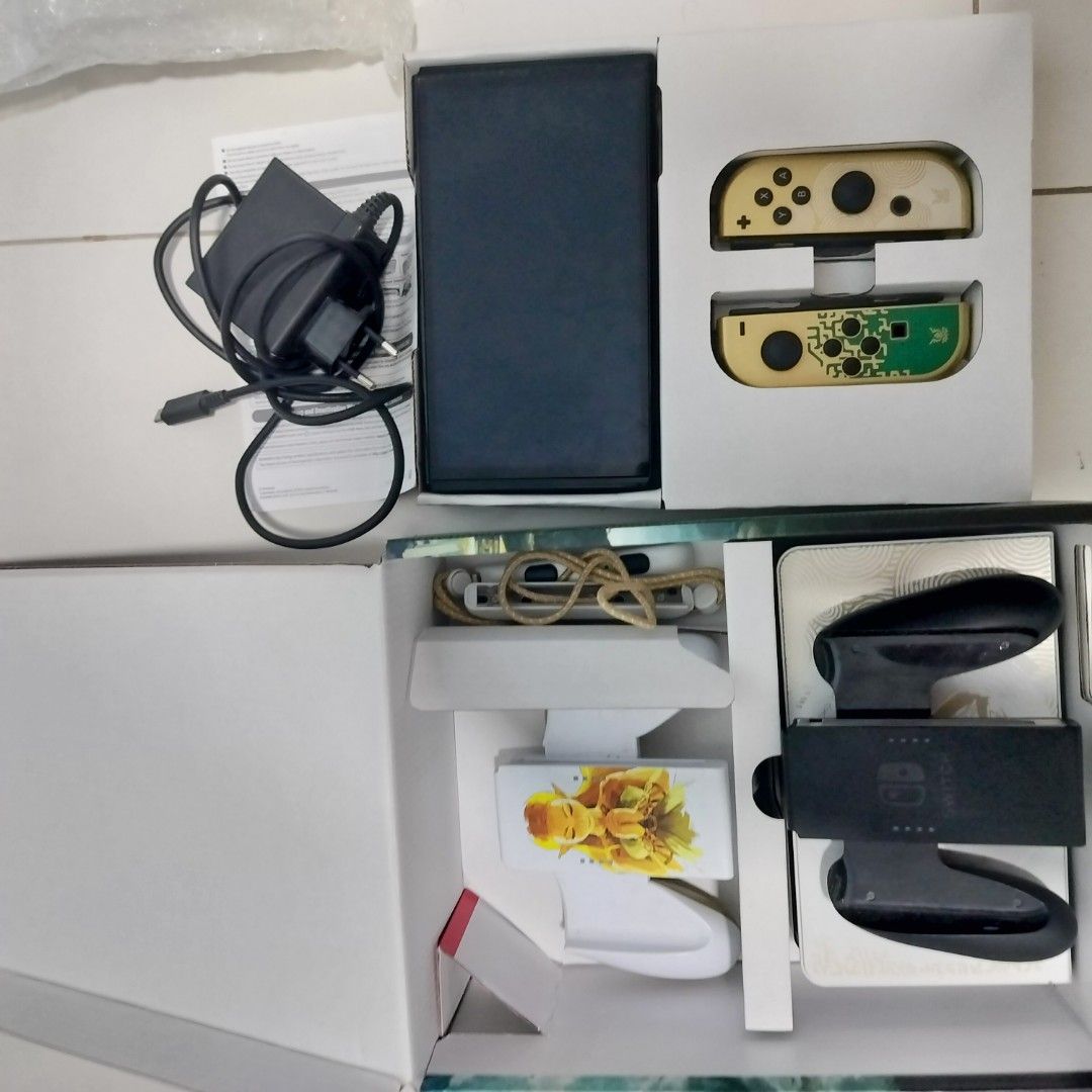 Nintendo switch oled TOTK edition, Video Gaming, Video Game Consoles ...