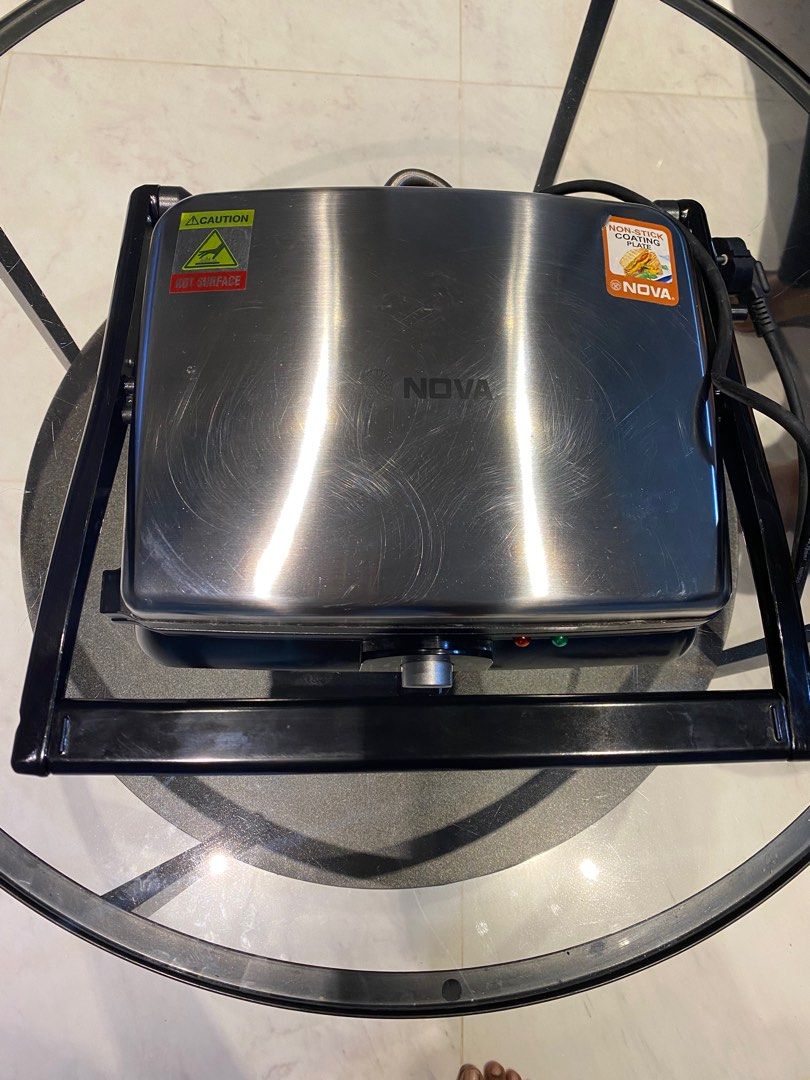 Nova griller and snadwich toaster, TV & Home Appliances, Kitchen ...