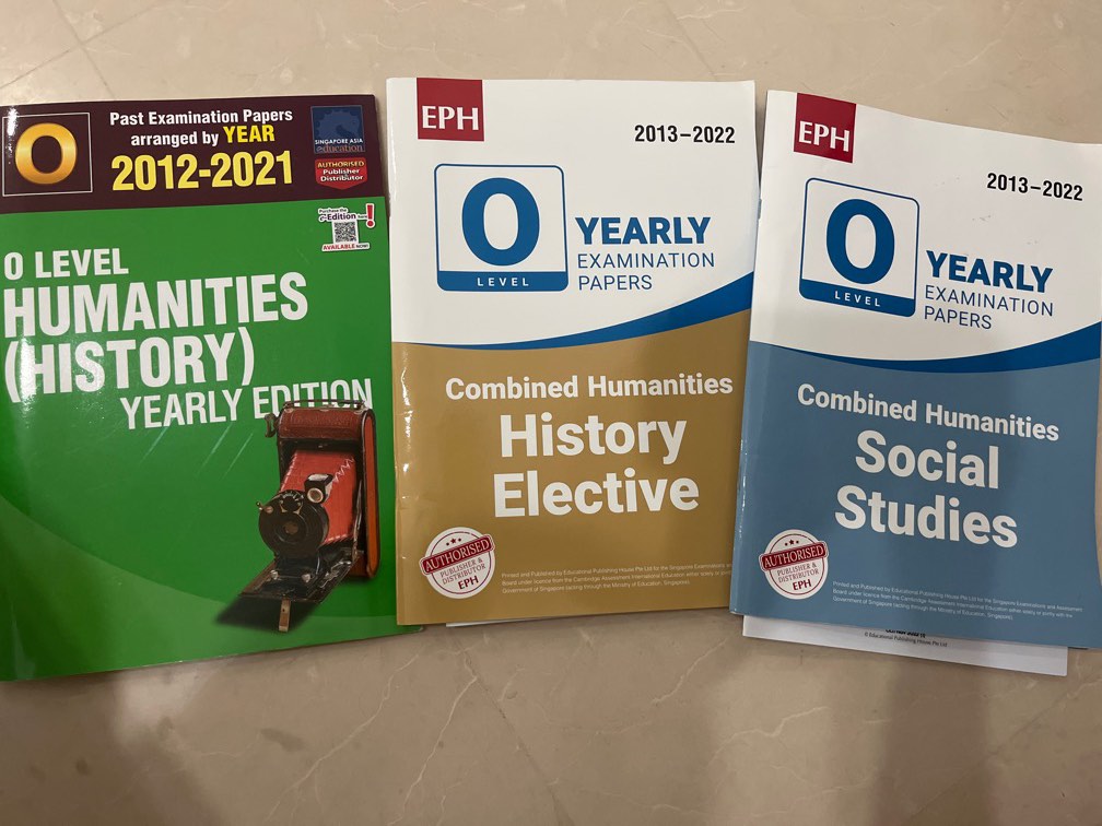 O Level TYS $10 Set, Hobbies & Toys, Books & Magazines, Assessment ...