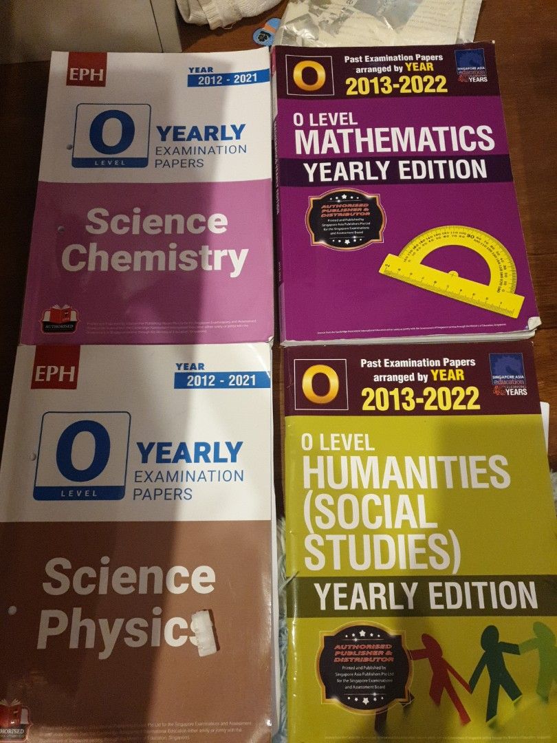 O Level TYS (3 DOLLARS PER BOOK), Hobbies & Toys, Books & Magazines ...