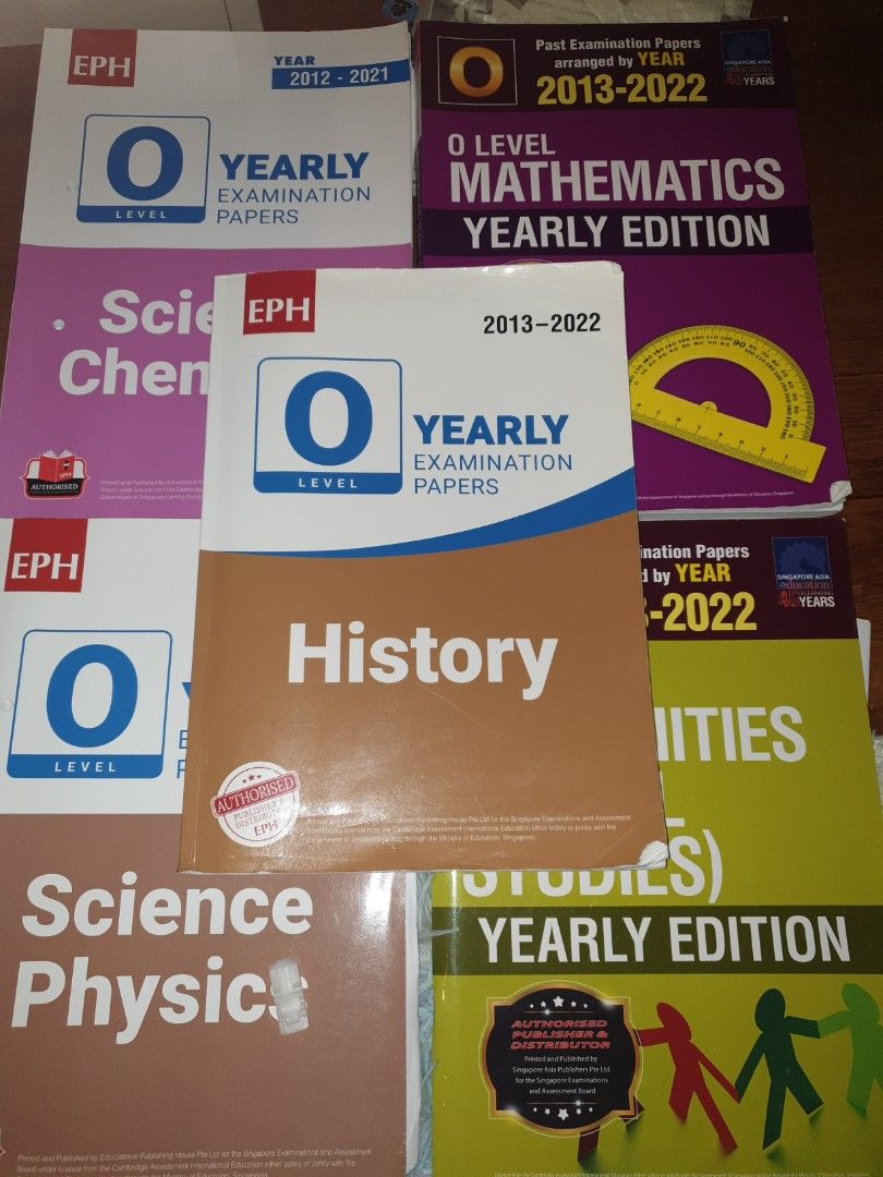 O Level TYS (3 DOLLARS PER BOOK), Hobbies & Toys, Books & Magazines ...