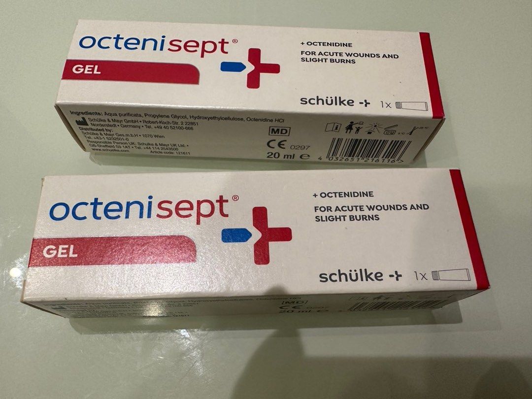 Octenisept Antiseptic Spray 50ml / Gel 20ml, Health & Nutrition ...