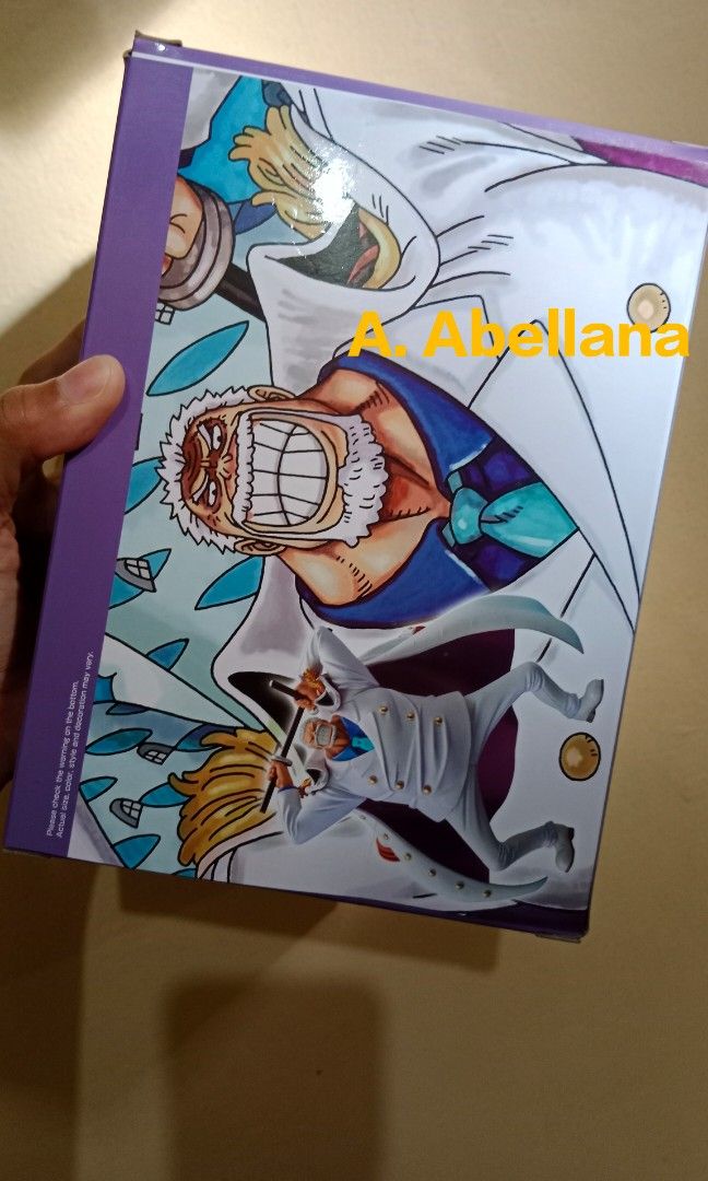 One Piece Garp Action Figure Authentic Bandai Banpresto, Hobbies & Toys ...