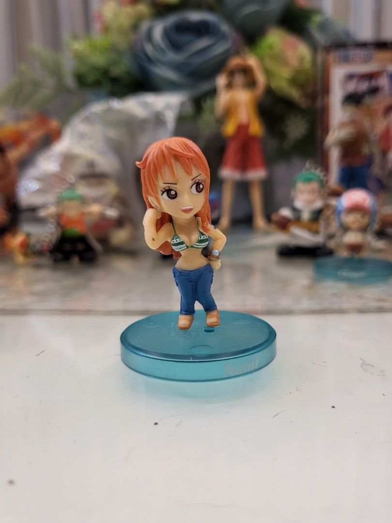 One Piece Nami Mini Action Figure Display, Hobbies & Toys, Toys & Games ...