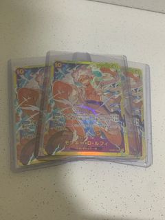 Op05 luffy leader aa one piece card game tcg, Hobbies & Toys, Toys ...
