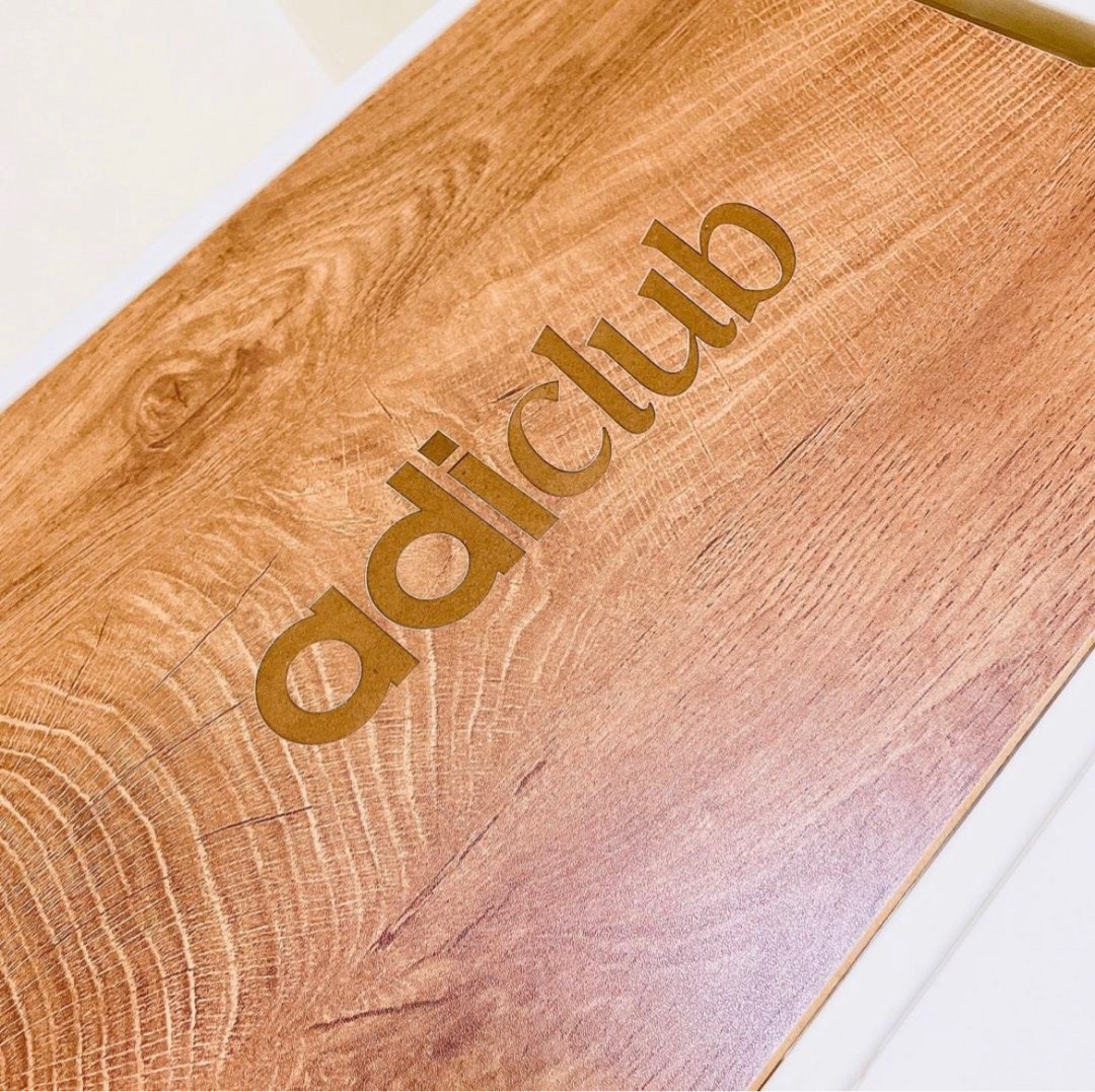 Original Adidas AdiCLUB Wooden Storage Organizer Box, Furniture & Home ...