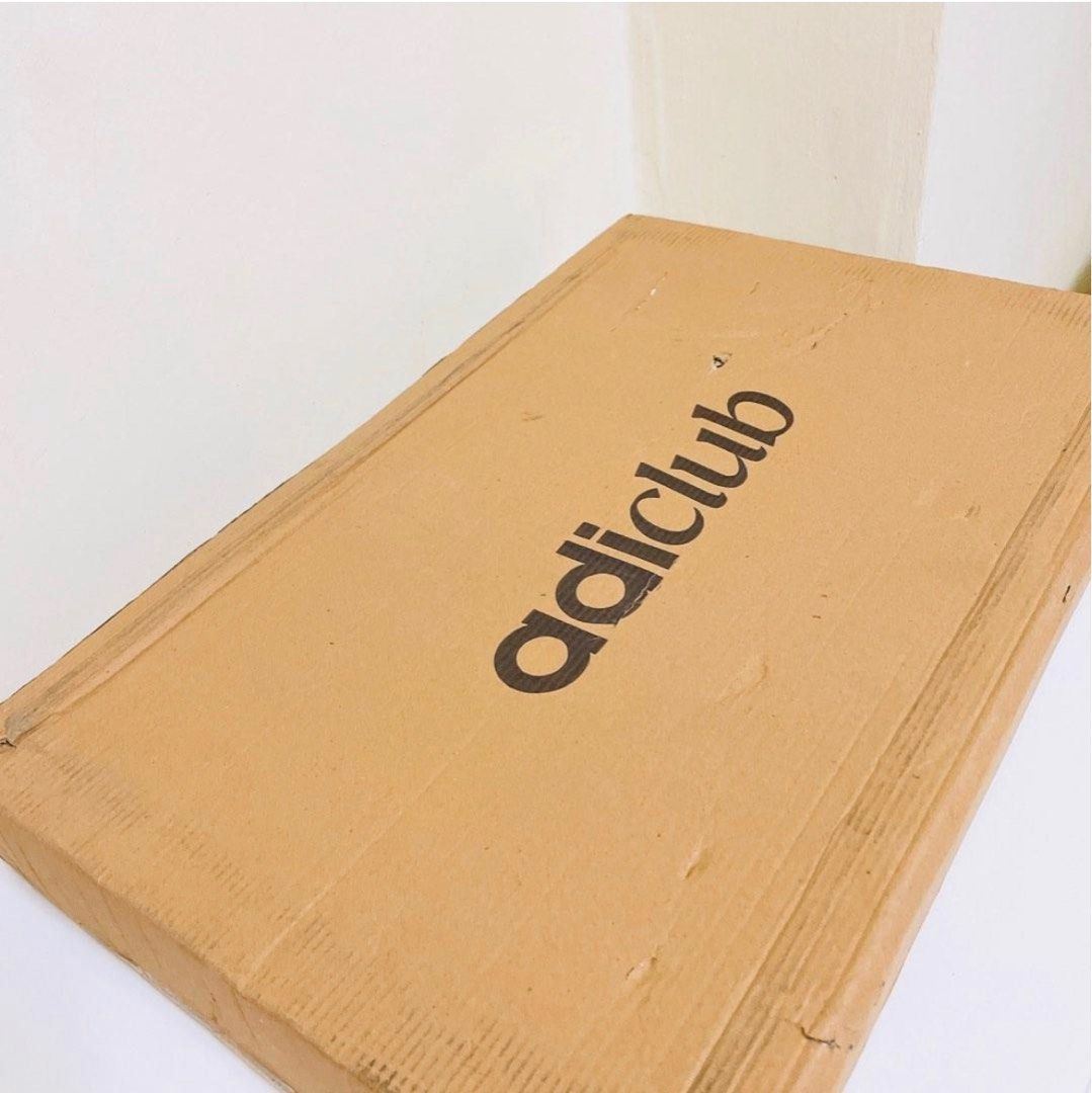 Original Adidas AdiCLUB Wooden Storage Organizer Box, Furniture & Home ...
