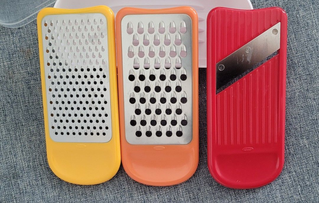 Oxo Good Grips mini grate and slice set, Furniture & Home Living ...