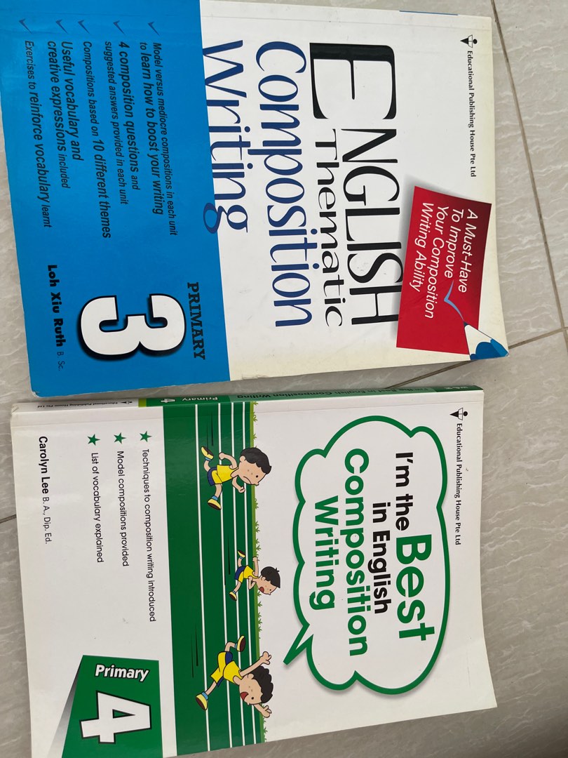 P3 and p4 composition writing book, Hobbies & Toys, Books & Magazines ...