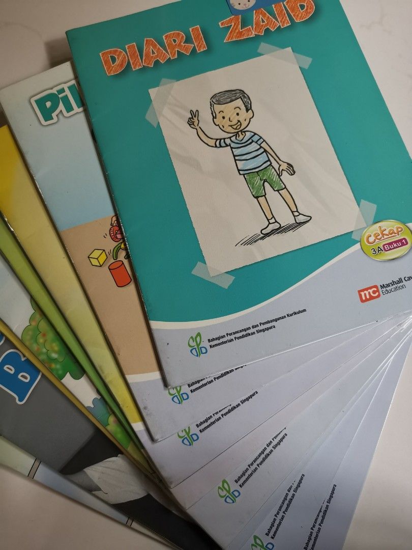 P3 Textbooks Maths, Malay & Stellar Reader, Hobbies & Toys, Books ...