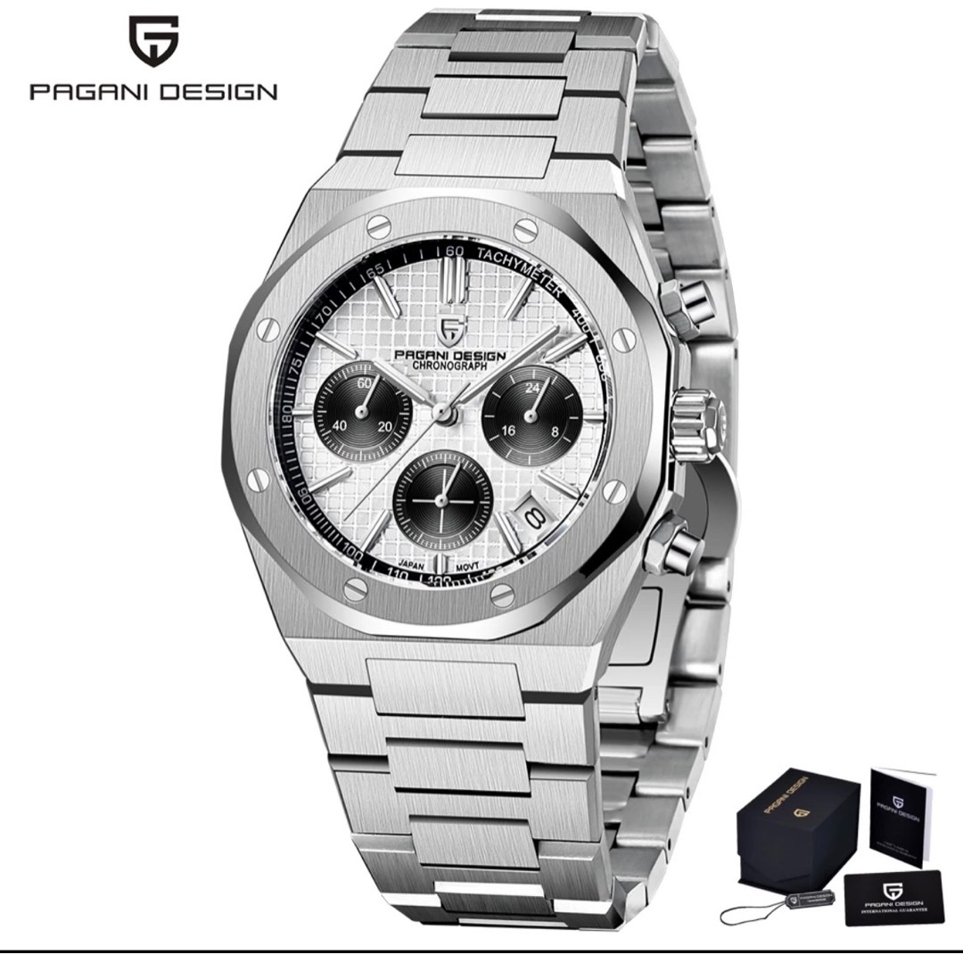 Royal Oak AP Homage Chronograph watch PD1707, Luxury, Watches on Carousell