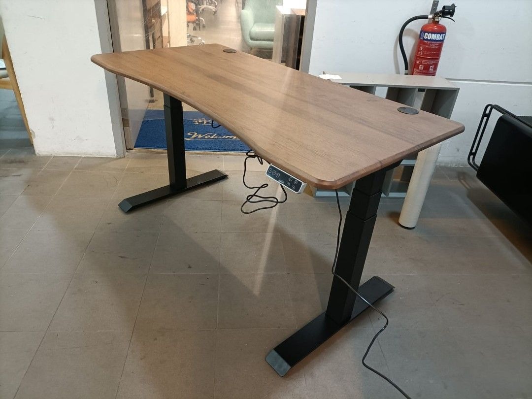 PALMERI Adjustable Writing Desk, Furniture & Home Living, Furniture ...