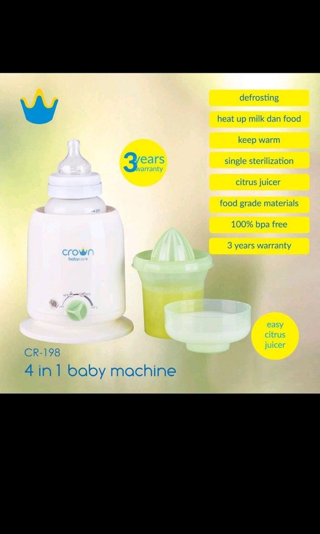 Pemanas Asi CROWN, Bayi & Anak, Perawatan & Makanan Anak di Carousell