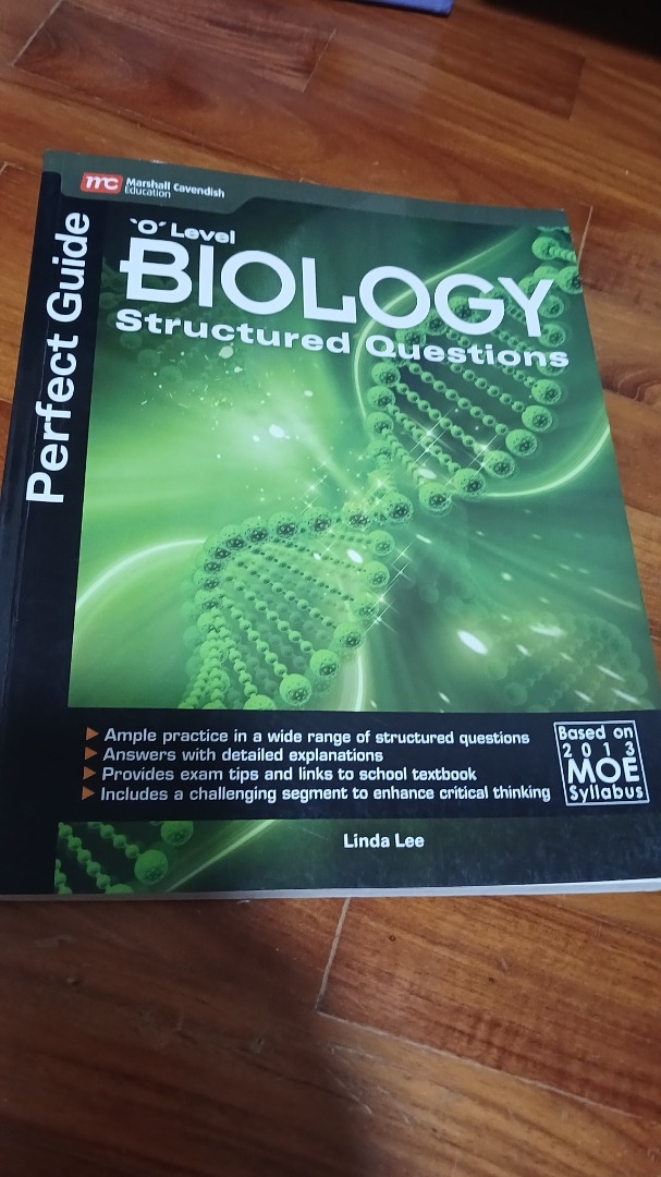 Perfect Guide 'O' Level Biology Structured Questions, Hobbies & Toys ...
