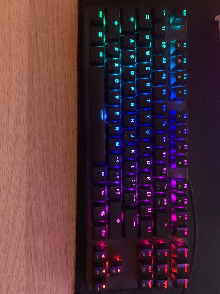 Phantom rgb mechanical keyboard from tecware, Computers & Tech, Parts ...