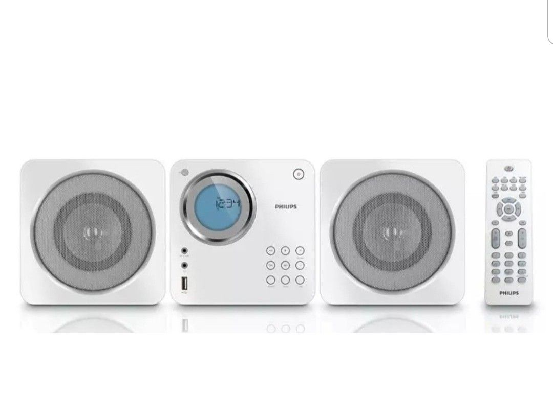 Philips Cube Micro Sound System MCM103, Audio, Portable Music Players ...