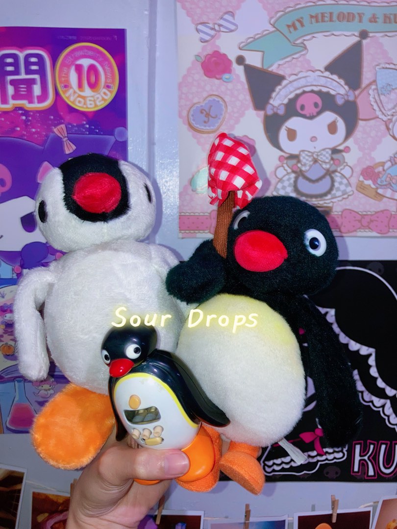 Pingu Small Plushies and Clock Bundle, Hobbies & Toys, Memorabilia ...