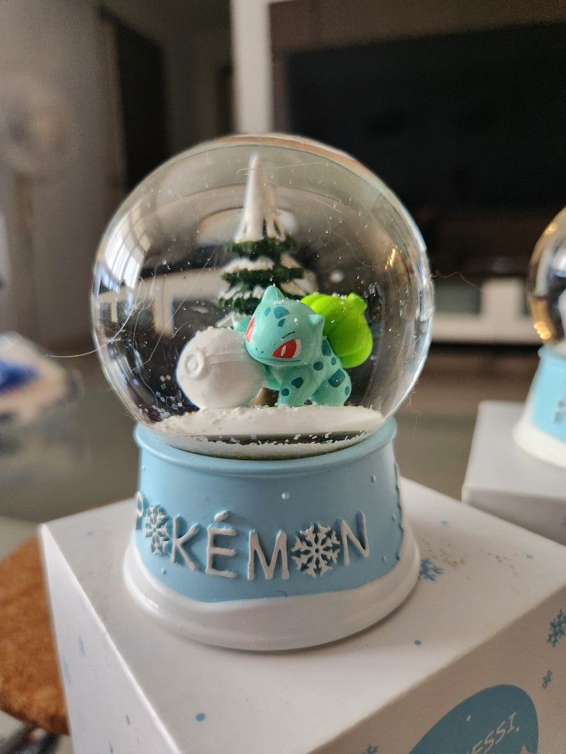 Pokemon x lotteria | snow globe, Hobbies & Toys, Toys & Games on Carousell