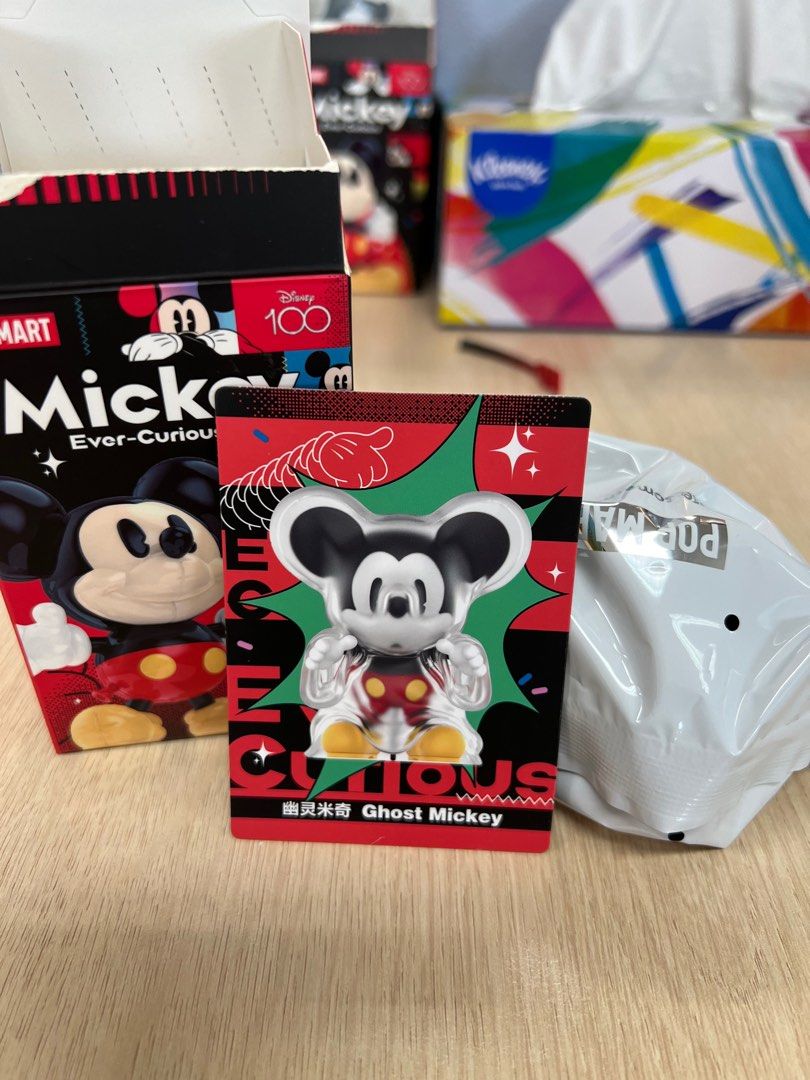 Pop Mart - Mickey Ever Curious - Ghost Mickey, Hobbies & Toys, Toys ...