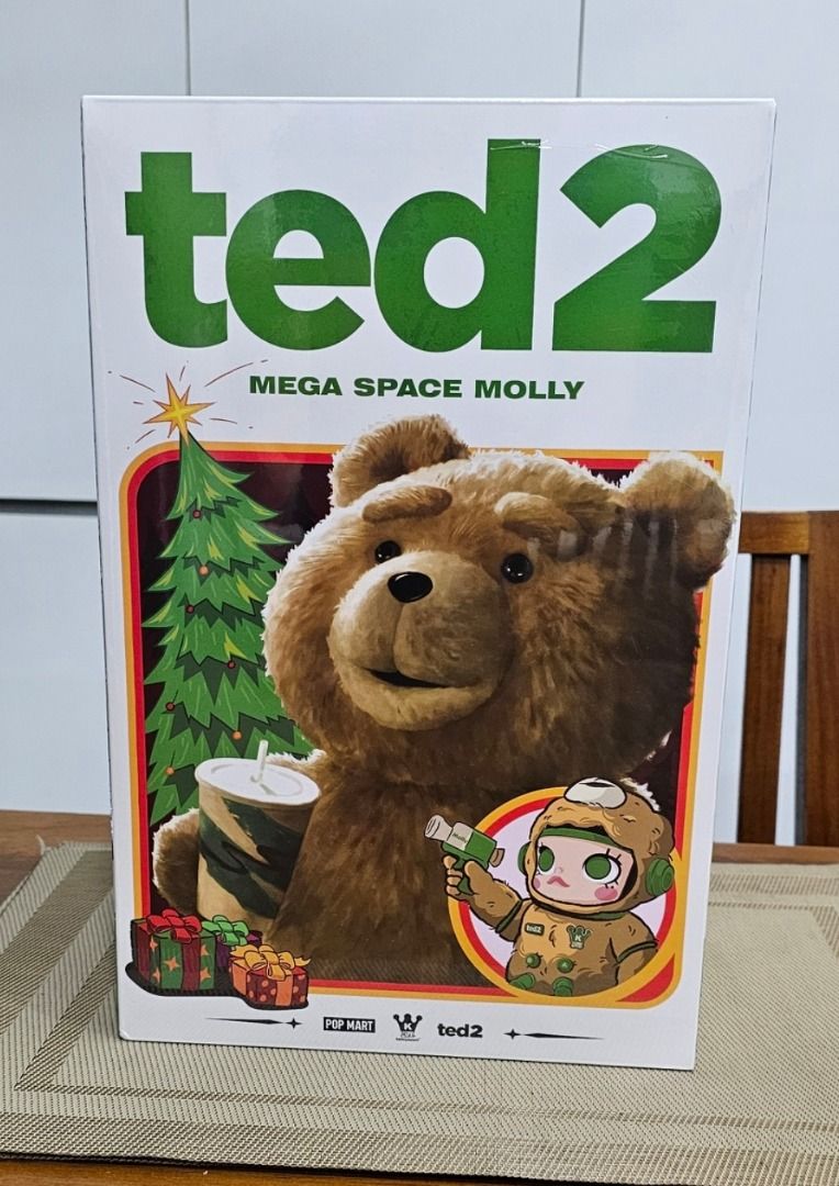 (In stock) Popmart Mega Space Molly Ted 2, 400%, Hobbies & Toys, Toys ...