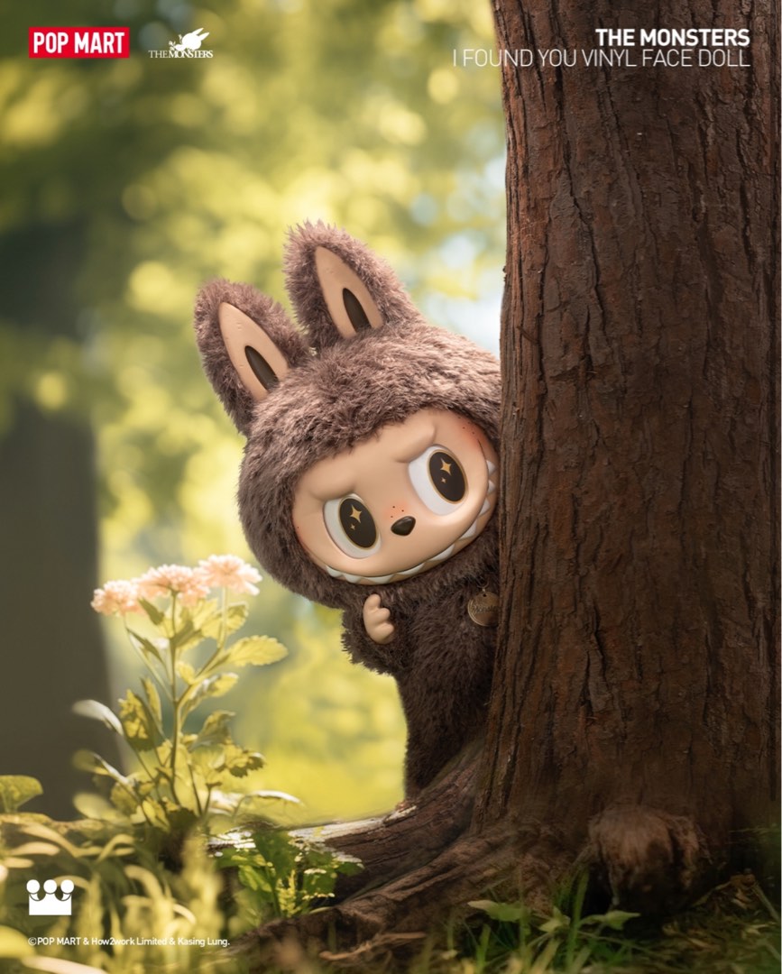 Popmart Zimomo The Monsters I Found You Vinyl Face Doll, Hobbies & Toys ...