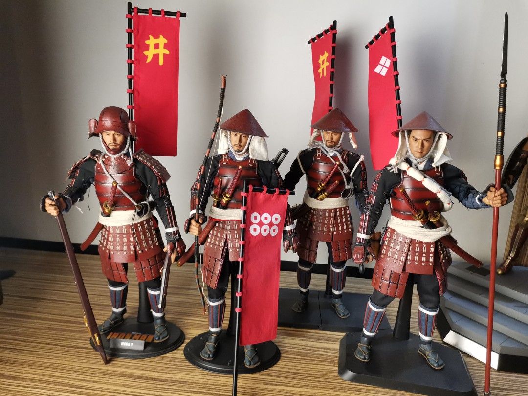POPTOYS Samurai set figure 1/6 scale collectibles Ashigaru, Hobbies ...