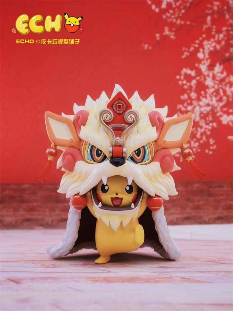 【PRE-ORDER】Echo Studio - Pokemon Series 001 - Pika-Arcanine Resin Statue GK, Hobbies & Toys ...