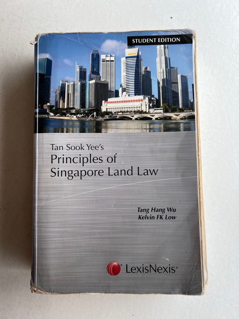 Principles of Singapore Land Law by Tan Sook Yee, Hobbies & Toys, Books ...