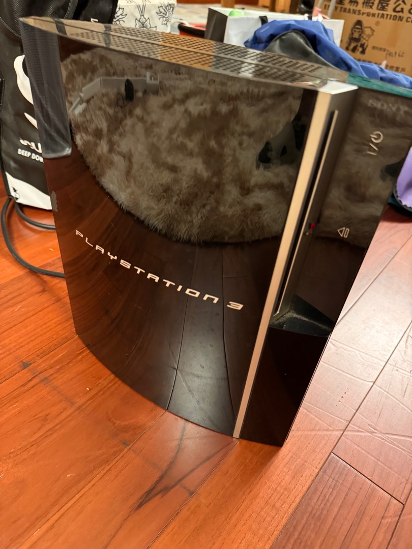 PS3 plus GT4 game and Logitech steering wheel, 電子遊戲, 電子遊戲機, PlayStation ...