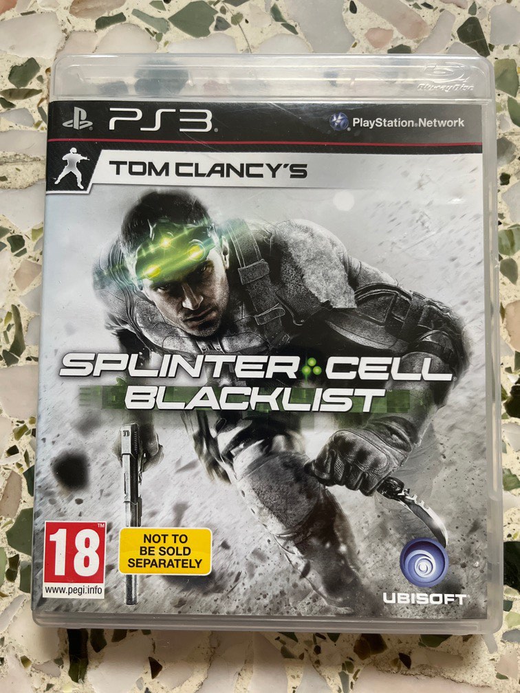 PS3 Splinter Cell Blacklist, Video Gaming, Video Games, PlayStation on ...