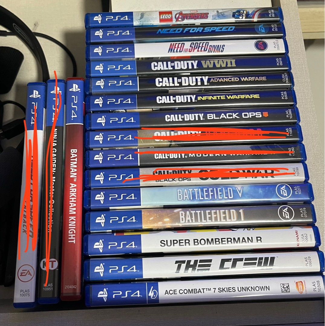 PS4 games for sale, Video Gaming, Video Games, PlayStation on Carousell