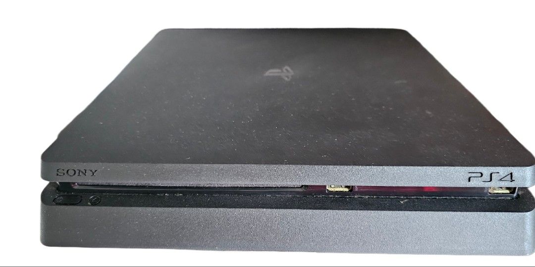 PS4 Slim 1TB Storage with 4 Controllers and Stand, Video Gaming, Video ...