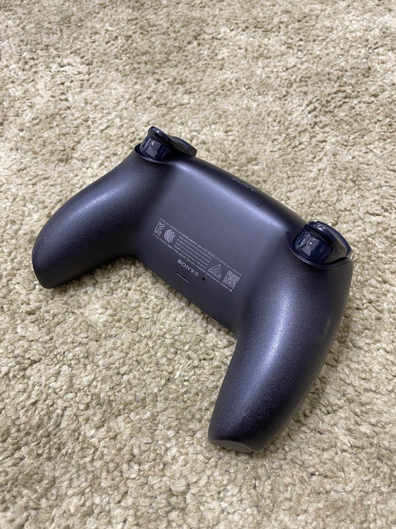 PS5 Black Controller, Video Gaming, Gaming Accessories, Controllers on ...