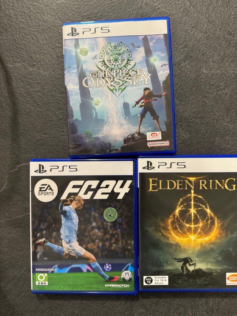PS5 Games - FC24, One Piece, Elden Ring, Video Gaming, Video Games ...