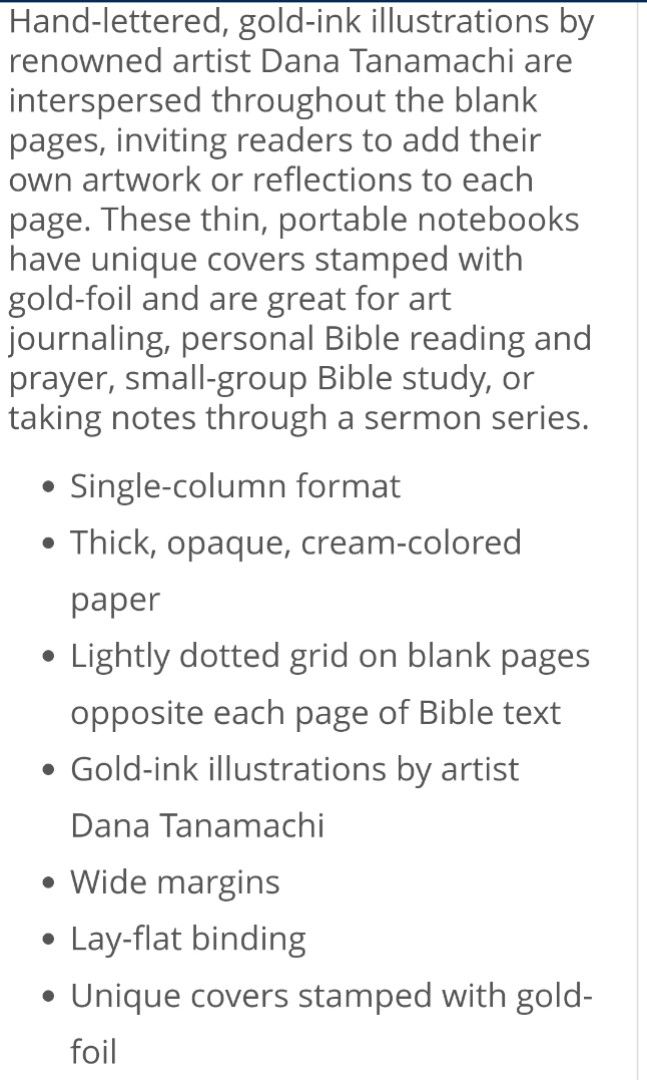 Psalms ESV illuminated scripture journal (crossway), Hobbies & Toys ...