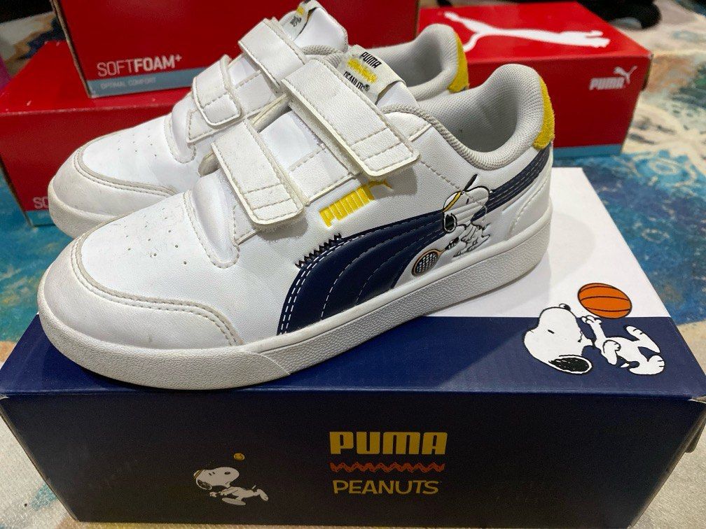 Puma x Peanuts kids, Babies & Kids, Babies & Kids Fashion on Carousell