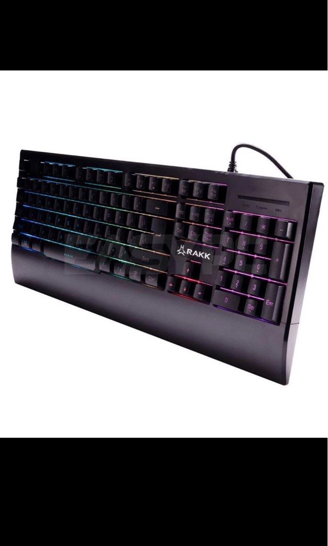 RAKK Sari RGB Gaming Keyboard Usb, Computers & Tech, Parts ...
