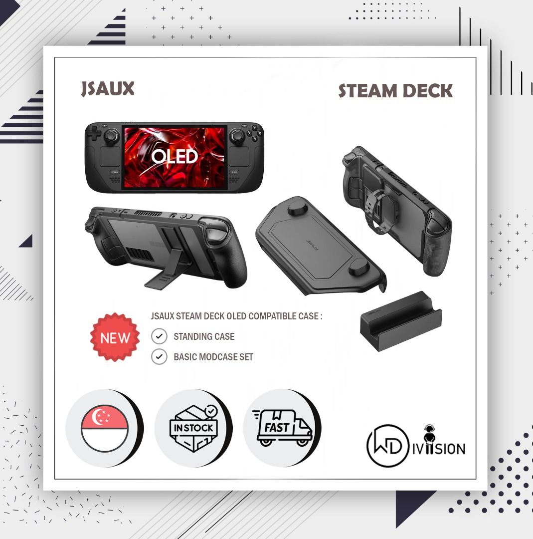 [READY STOCK] JSAUX Protective Standing Case and ModCase for Valve ...