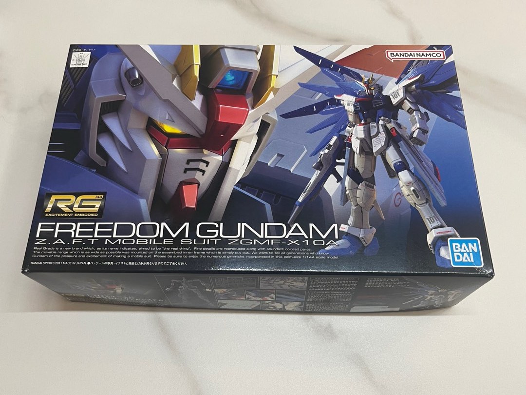 RG Freedom Gundam, Hobbies & Toys, Toys & Games on Carousell