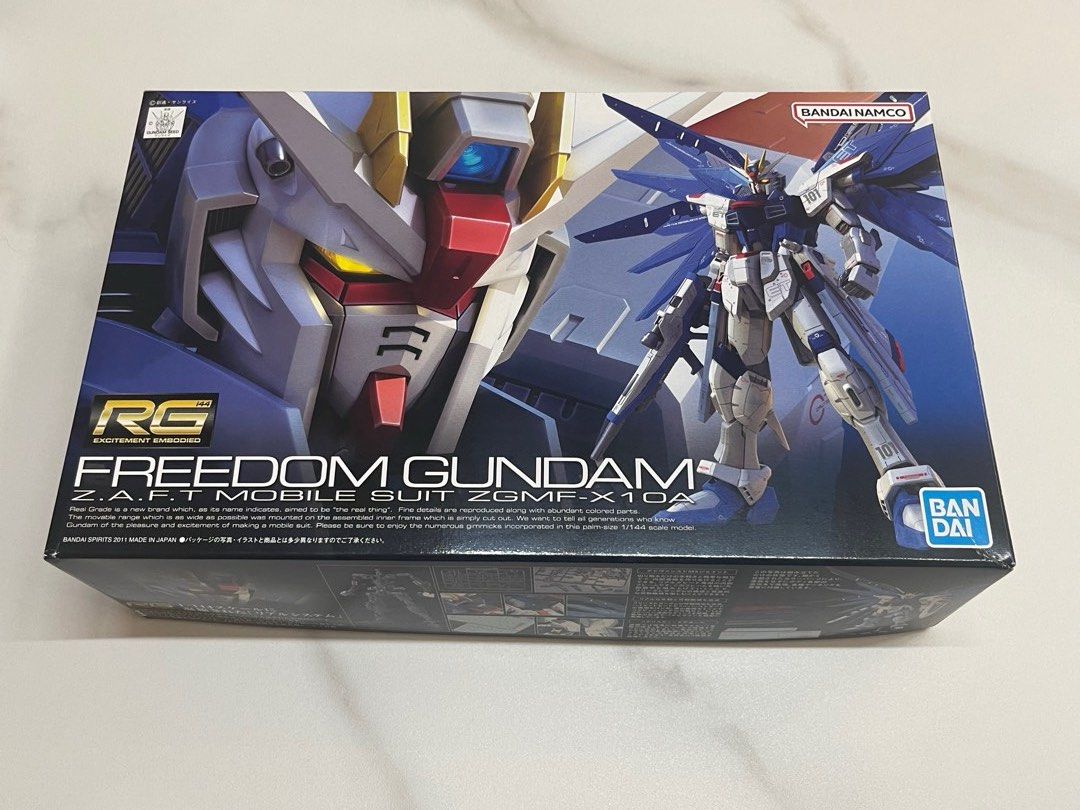 RG Freedom Gundam, Hobbies & Toys, Toys & Games on Carousell