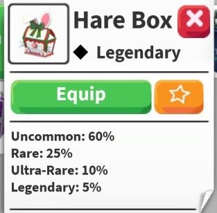 Roblox Adopt Me Hare Box (RM1 each only), Video Gaming, Gaming ...