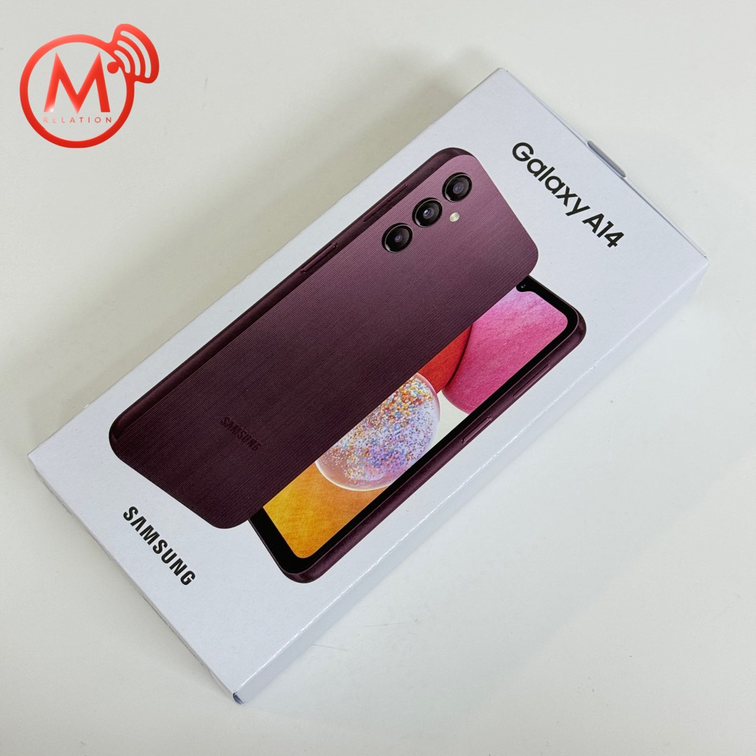 Samsung Galaxy A14 5G Dark Red 128GB, Mobile Phones & Gadgets, Mobile ...