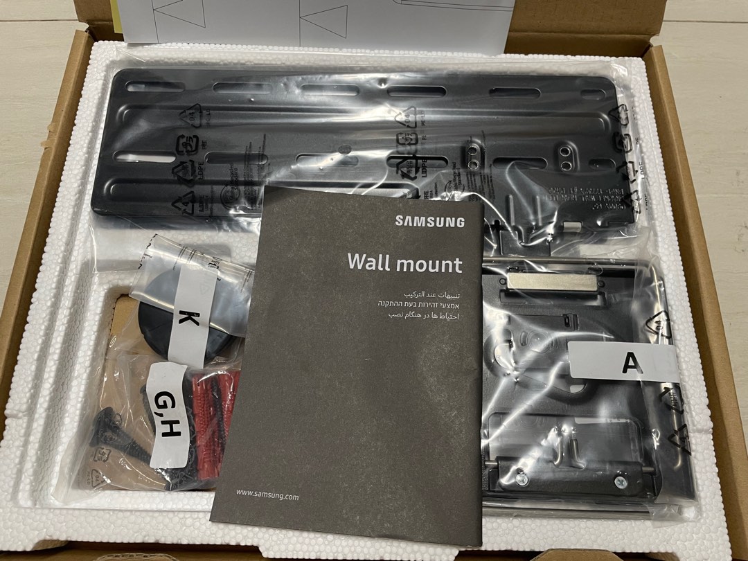 Samsung TV Wall Mount, TV & Home Appliances, TV & Entertainment, TV ...