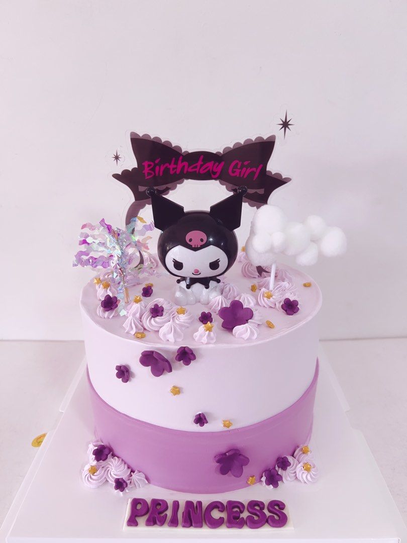 Sanrio birthday cake, Food & Drinks, Homemade Bakes on Carousell