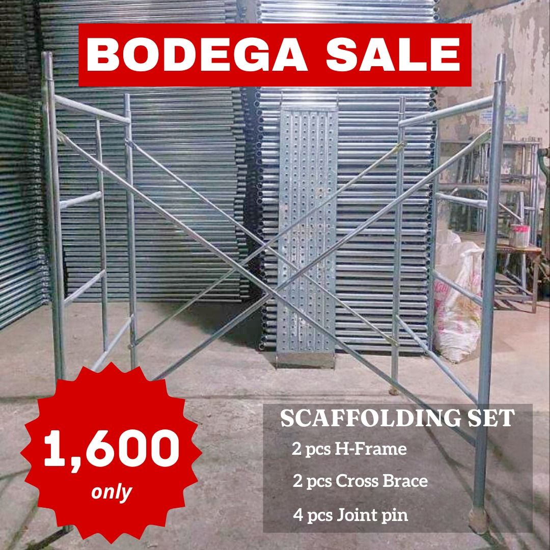 SCAFFOLDING SET 1,600 ONLY, Commercial & Industrial, Construction ...