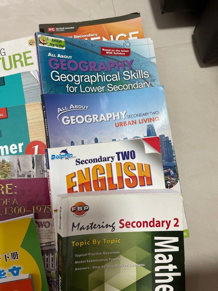 Sec 1 and Sec 2 books, Hobbies & Toys, Books & Magazines, Textbooks on ...