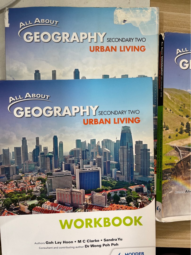 Sec 1 Geography textbook / Sec 2 textbook and workbook, Hobbies & Toys ...